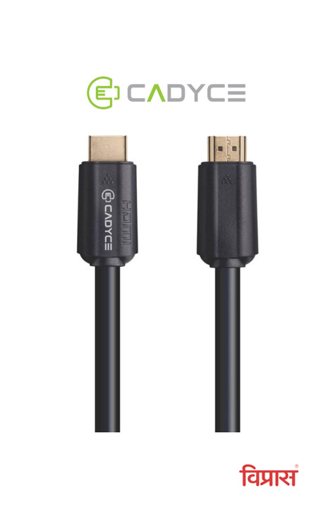 Cable Cadyce High Speed HDMI Cable With Ethernet (5 MTR) CA-HDC5M ...