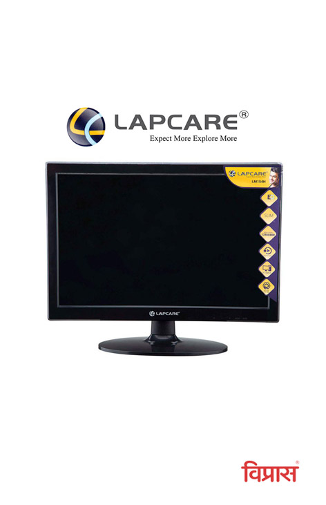 LAPCARE 15.4-inch (39.16 cm) Slim 720p HD LED Backlit Computer Monitor ...